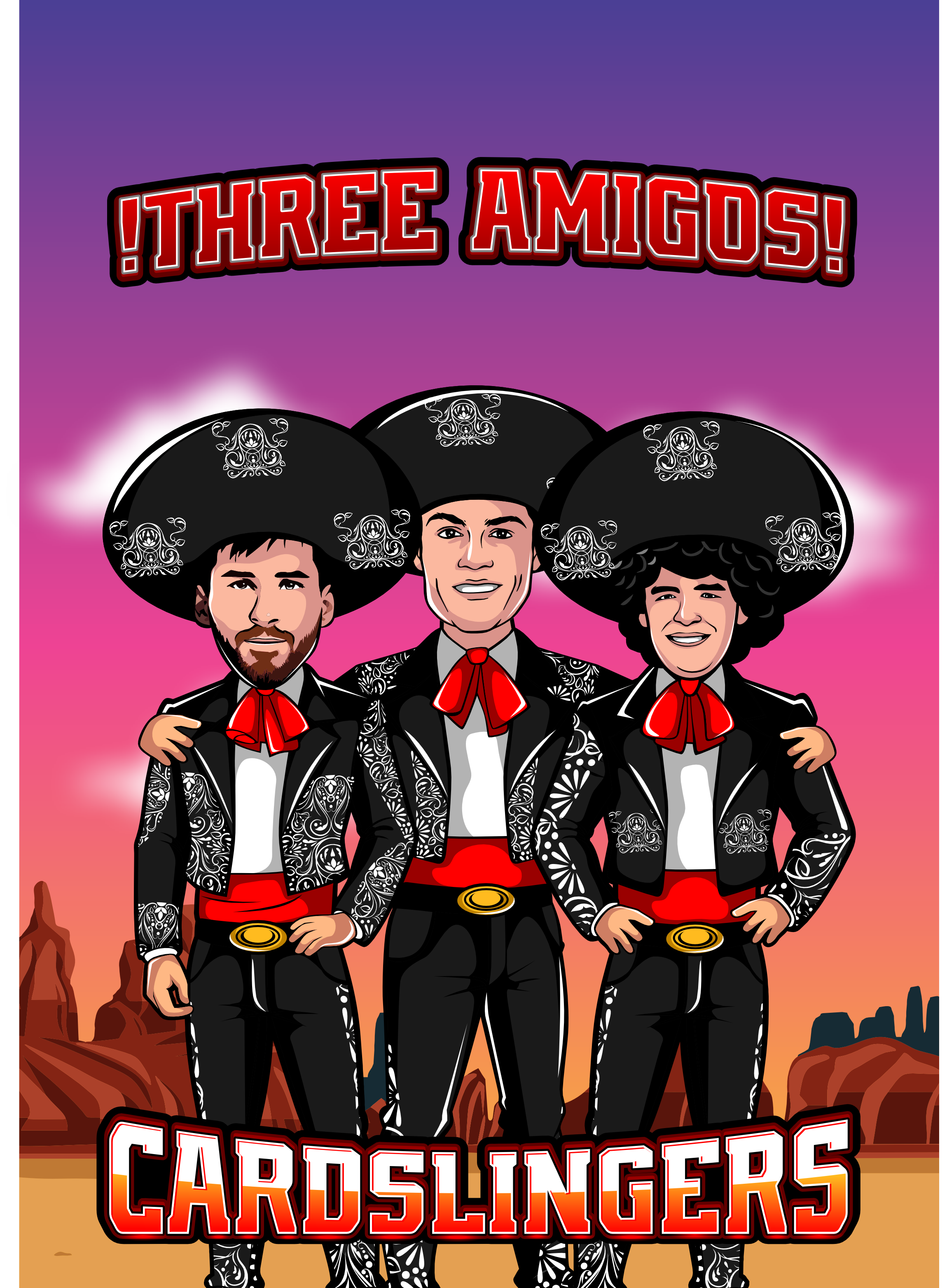 Three Amigos – Card Slingers